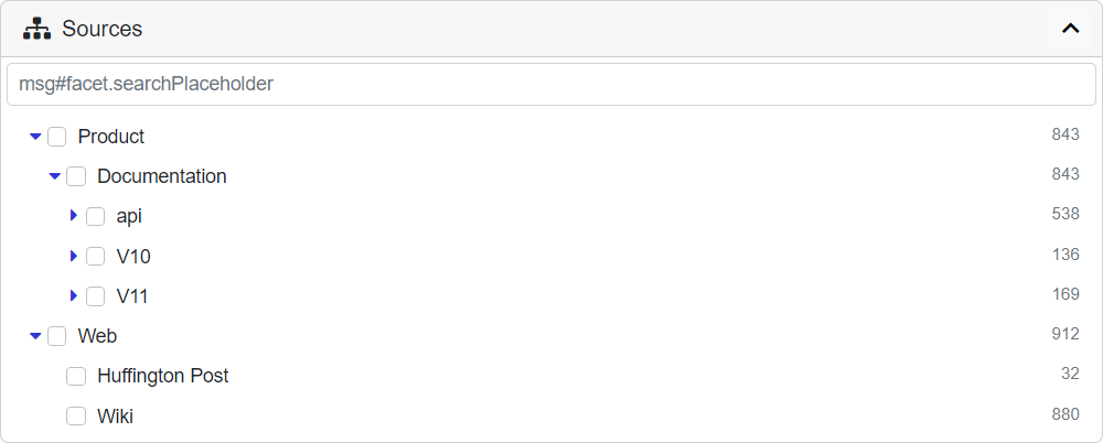 Facet Module | SBA Framework Documentation
